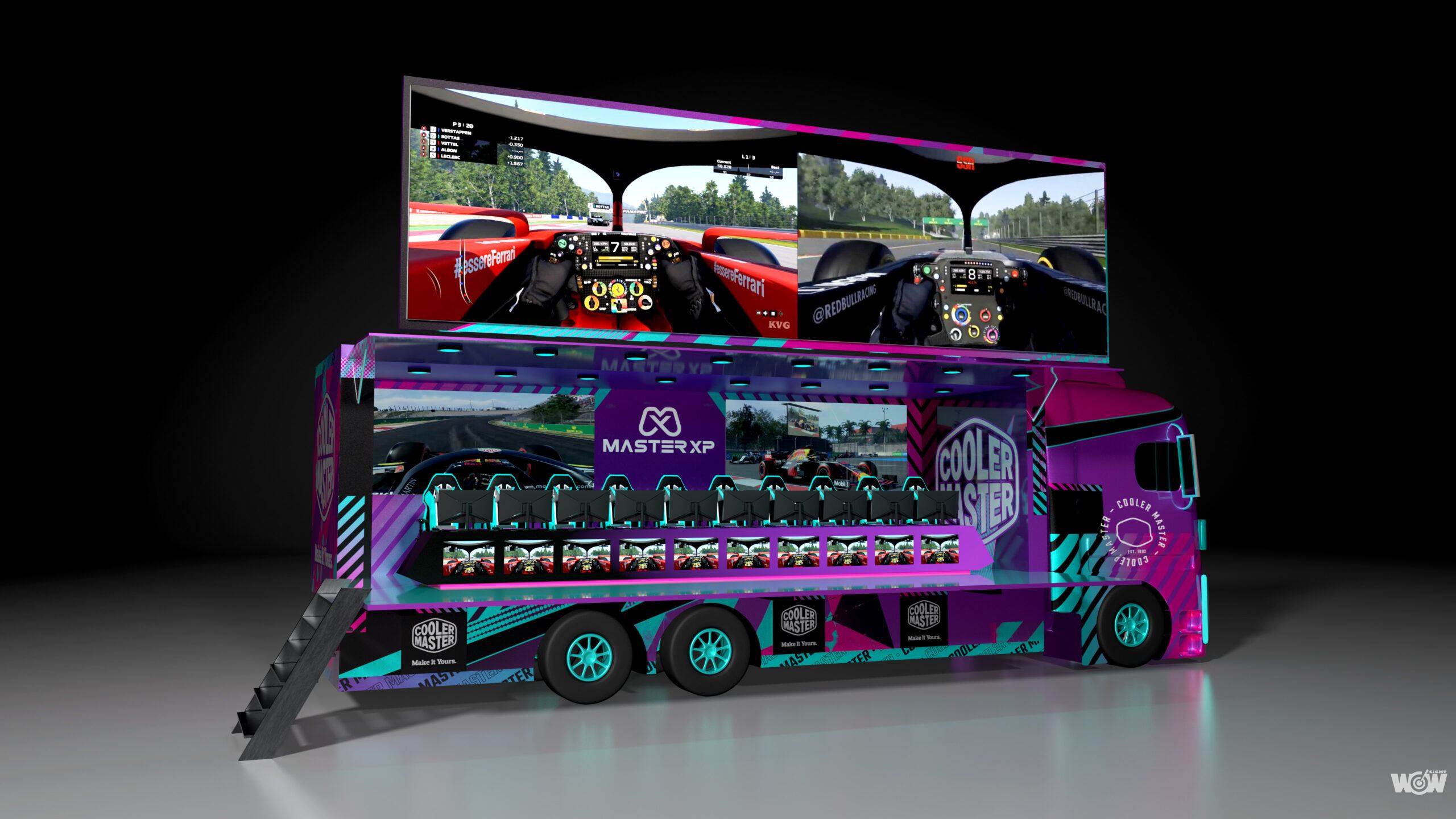 MASTER XP酷玩行者將停在場外。（COOLER MASTER提供） – WOWSight